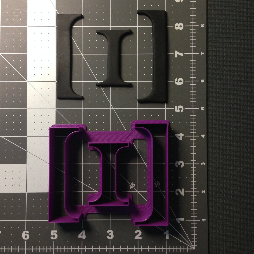 Lettera greca Xi Cookie Cutter - Etsy Italia