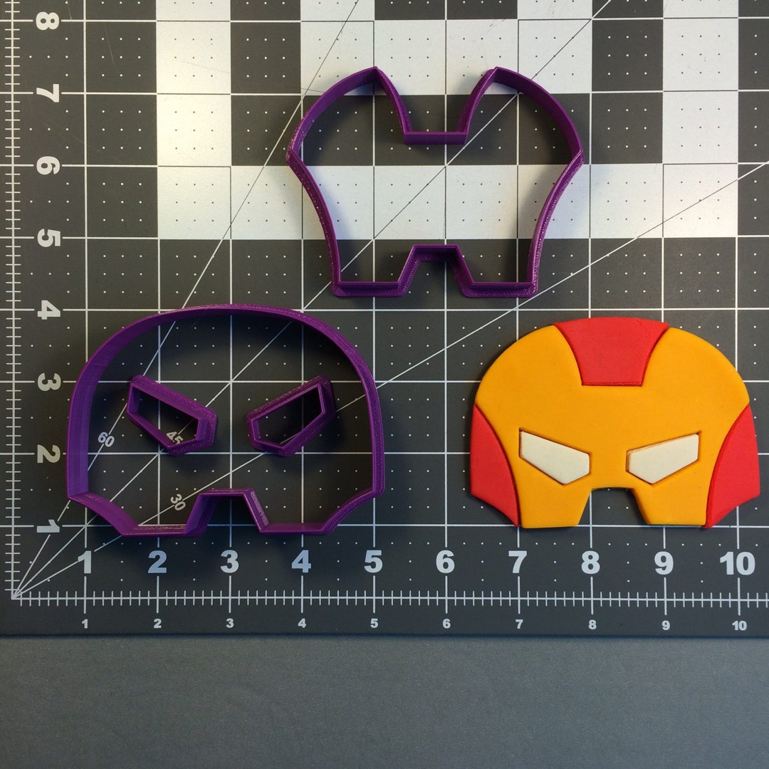 Super Hero Mask 109 Cookie Cutter Set - Etsy