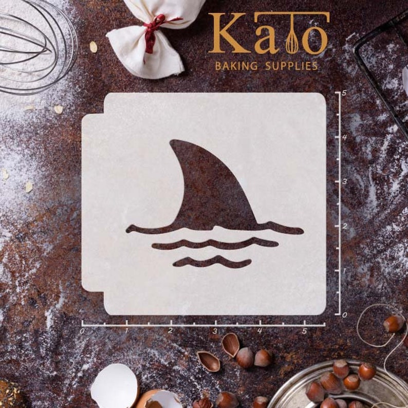 Shark Fin 783-A039 Stencil | Etsy