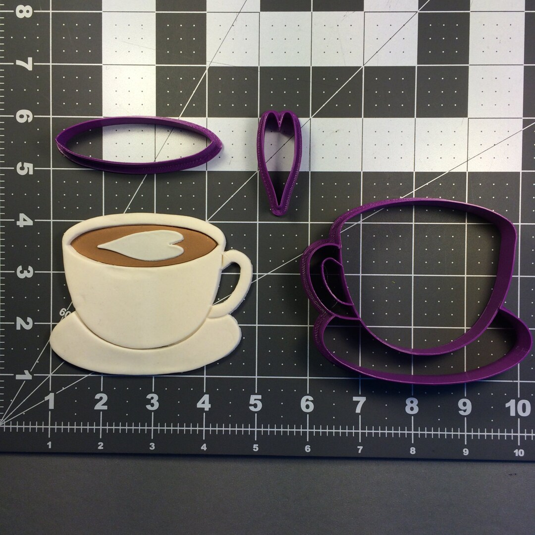 Latte 101 Cookie Cutter Set - Etsy