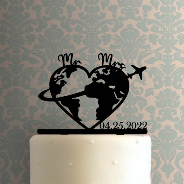 Travel Cake Topper - Etsy