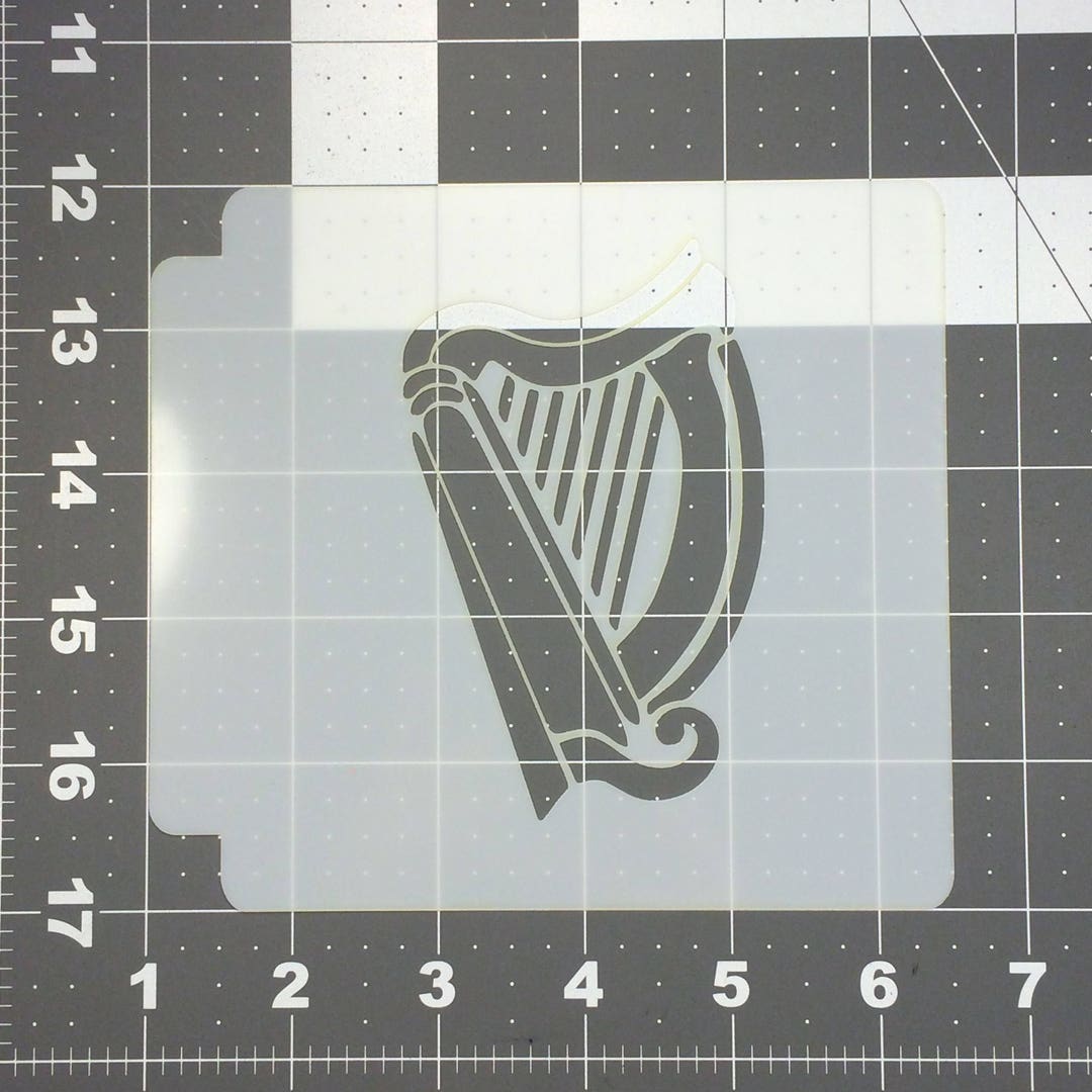 Harp 100 Stencil - Etsy