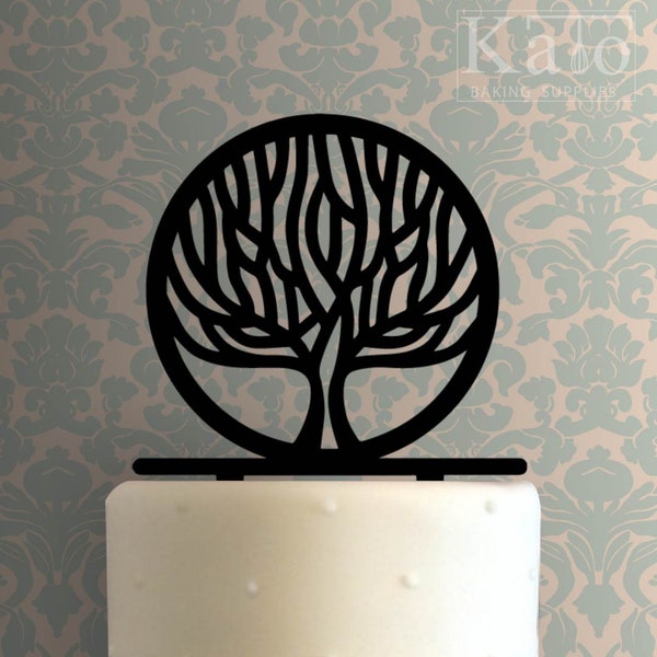Tree Cake Topper - Etsy