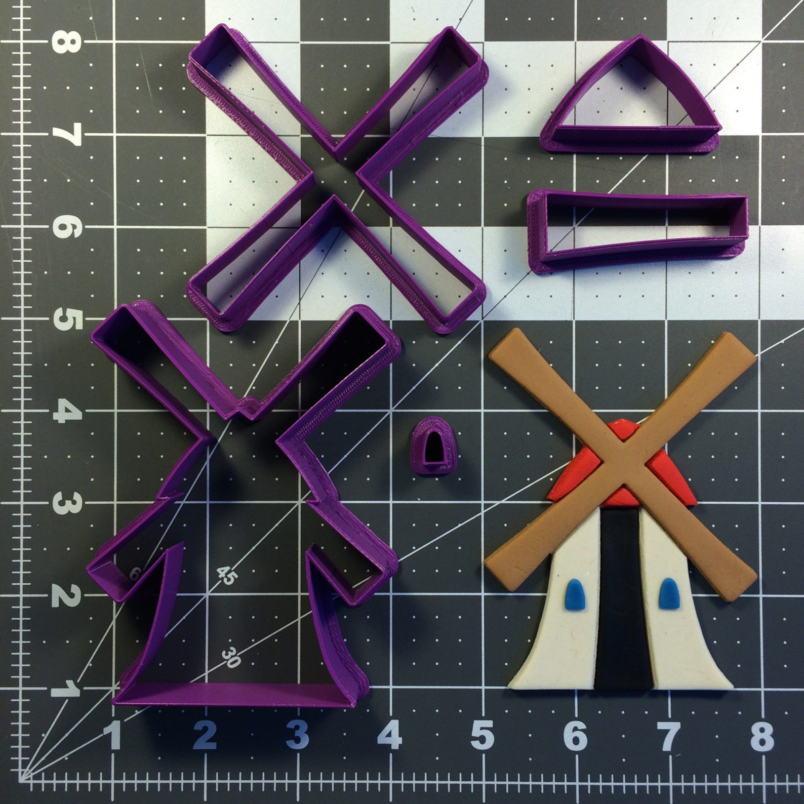 Windmill 101 Cookie Cutter Set | Etsy