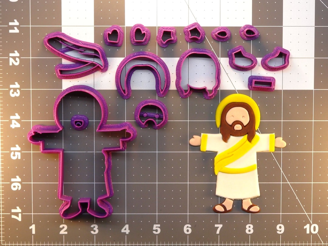 Jesus Christ 266-392 Cookie Cutter Set - Etsy
