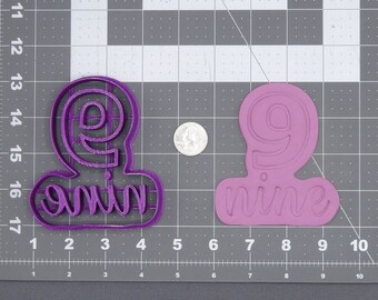 Thirty Number Cookie Cutter - Etsy