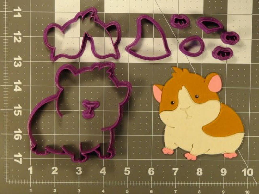 Hamster 100 Cookie Cutter Set - Etsy