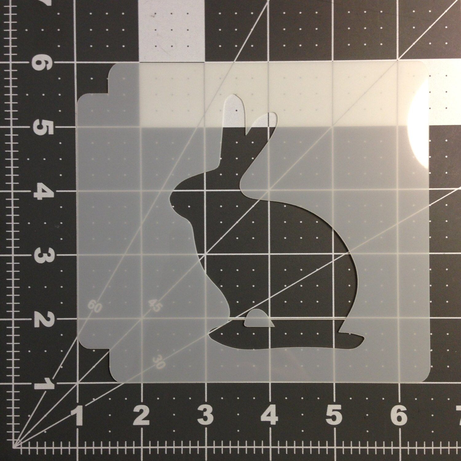 Bunny 101 Stencil - Etsy