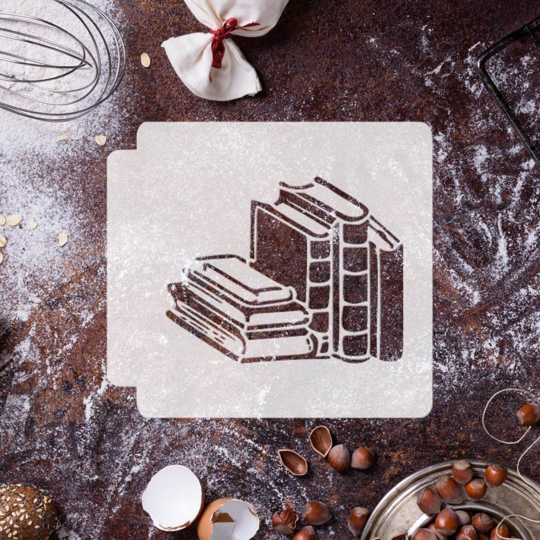 Books 783-F119 Stencil - Etsy