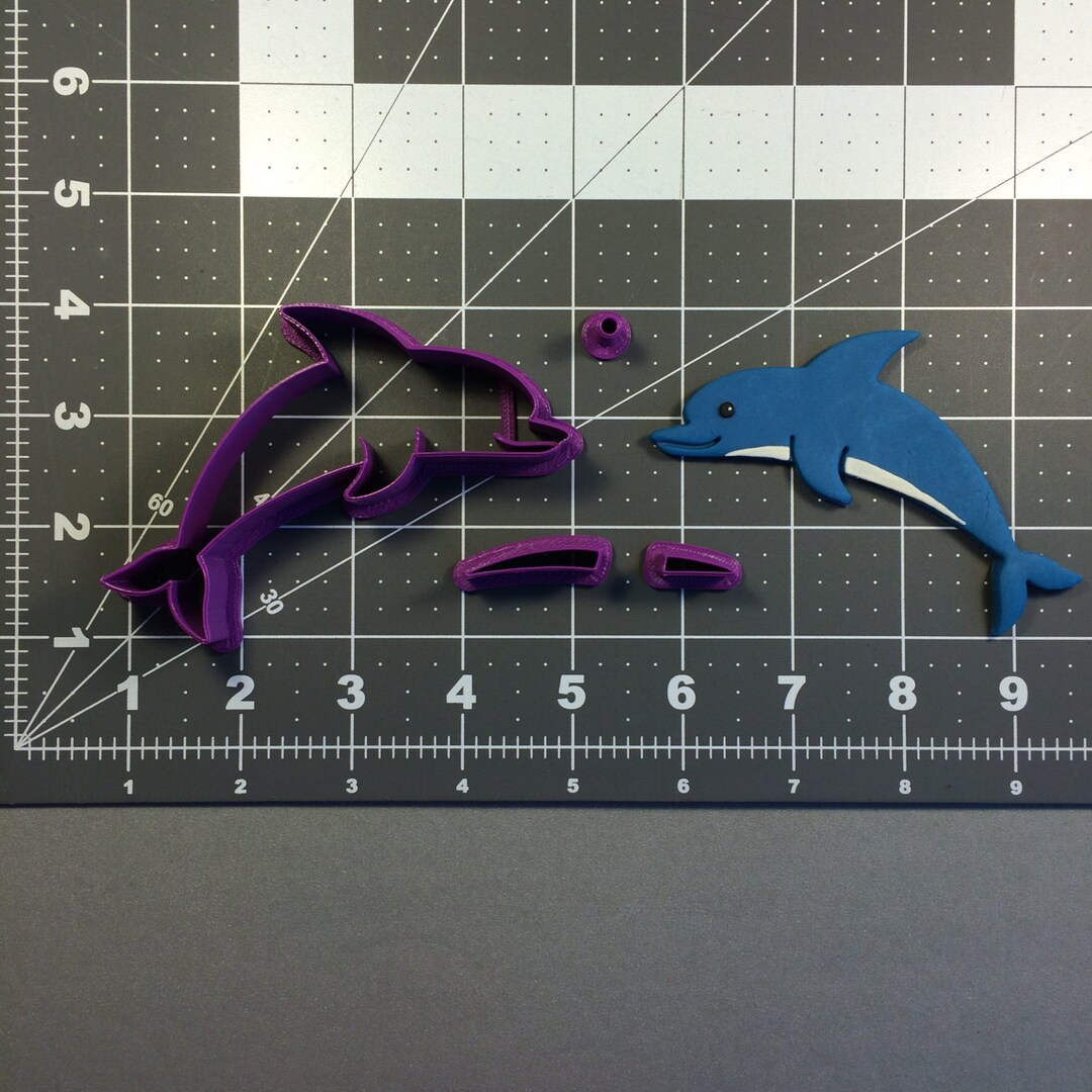 Dolphin 100 Cookie Cutter Set - Etsy
