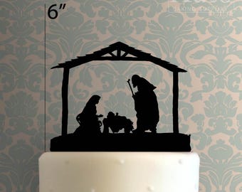 Nativity 225-161 Cake Topper - Etsy