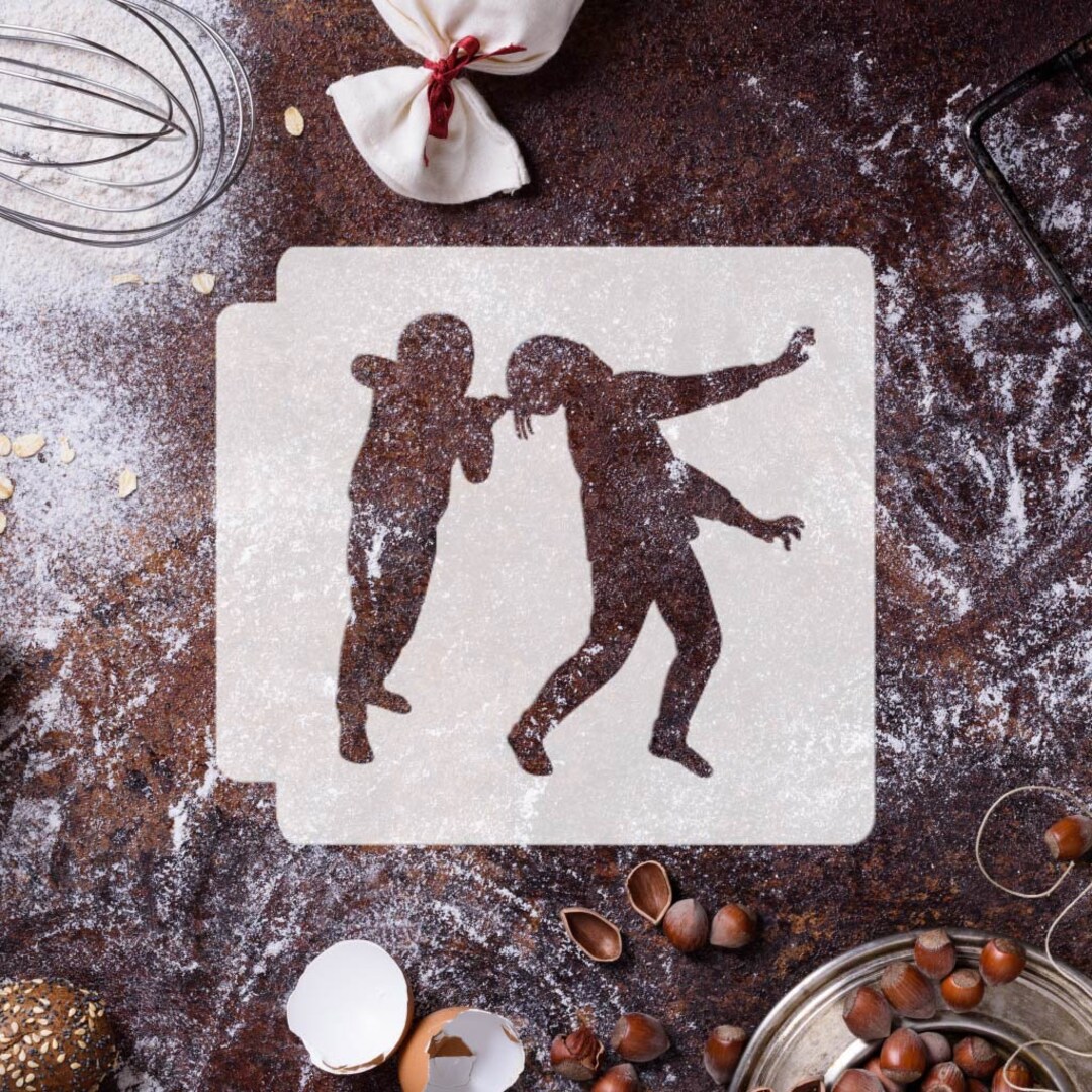 Children Fighting 783-H259 Stencil - Etsy Australia
