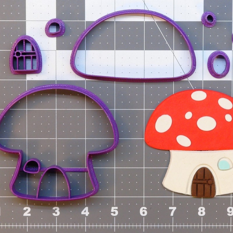 Mushroom Cookie Cutter - Etsy