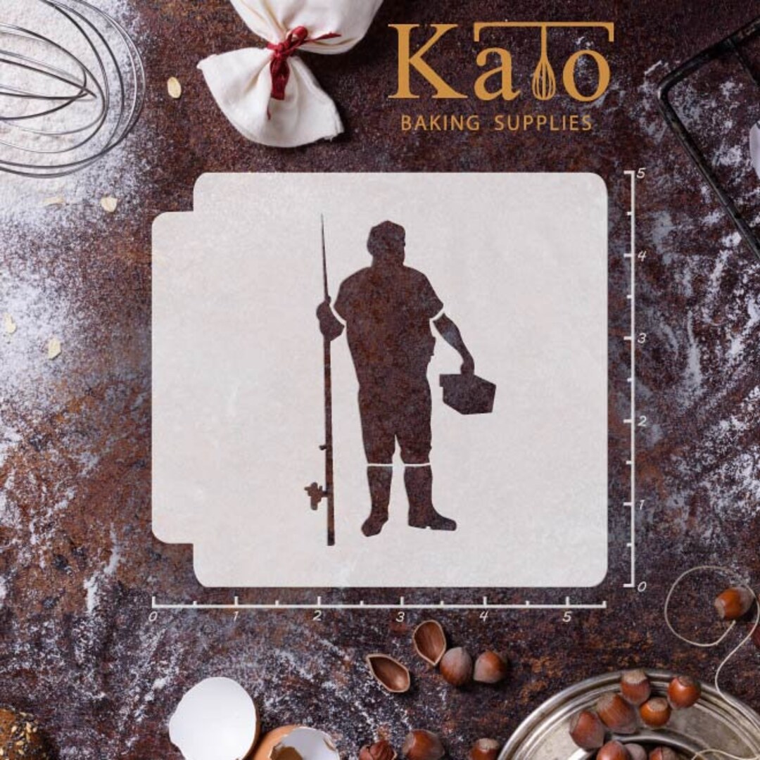 Fisherman 783-A112 Stencil - Etsy