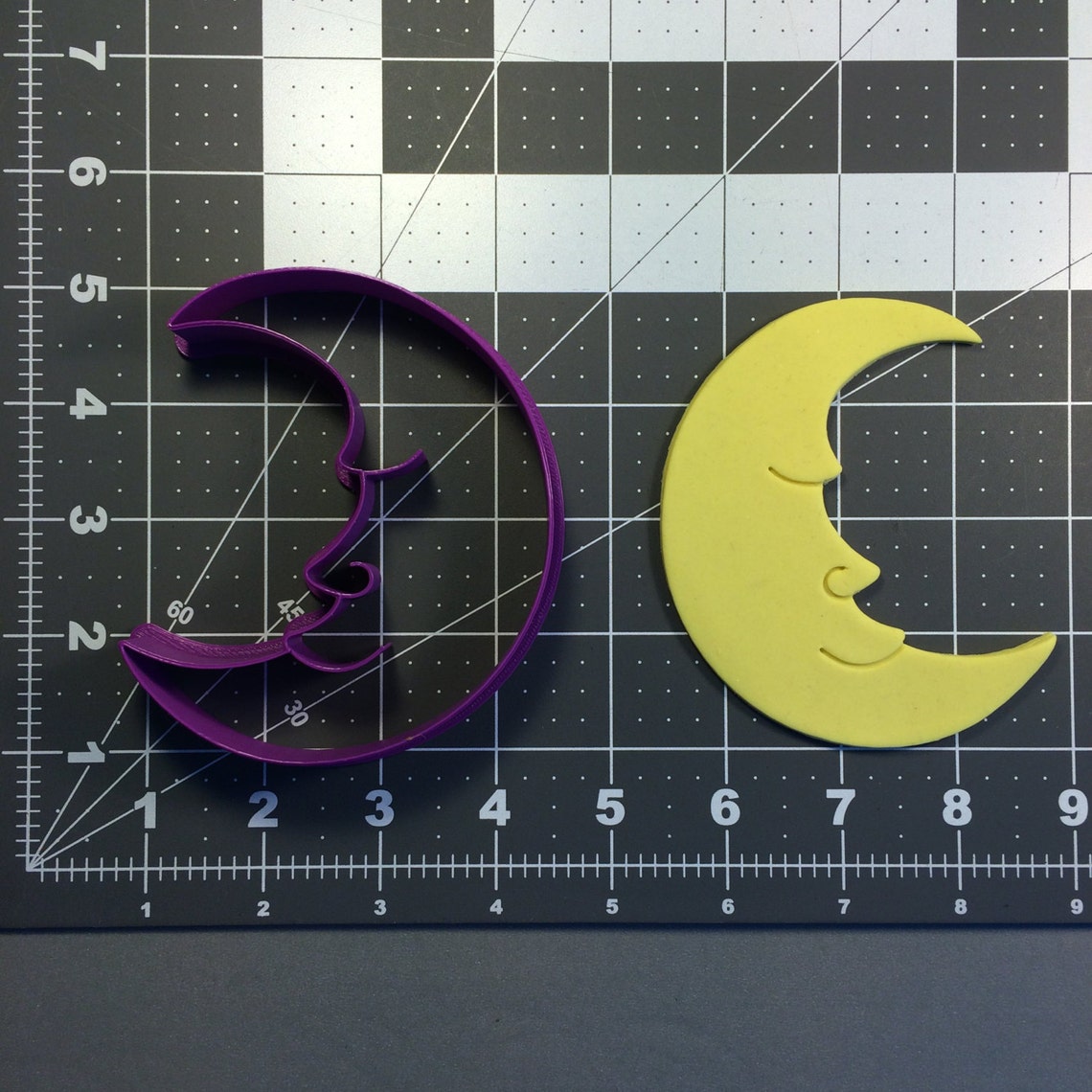 Moon 100 Cookie Cutter - Etsy