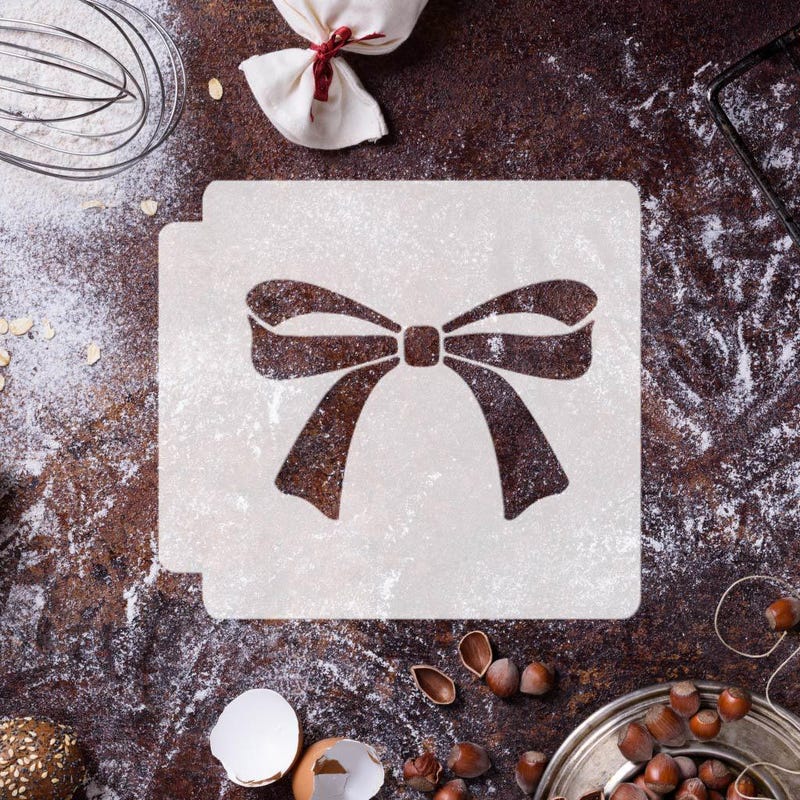 Paint Stencil Bows - Etsy UK