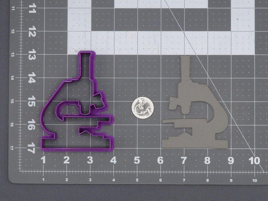 Microscope 266-L404 Cookie Cutter Silhouette - Etsy