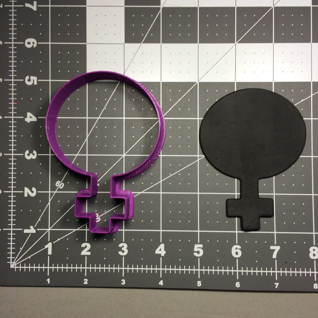 Female Symbol 100 Cookie Cutter - Etsy