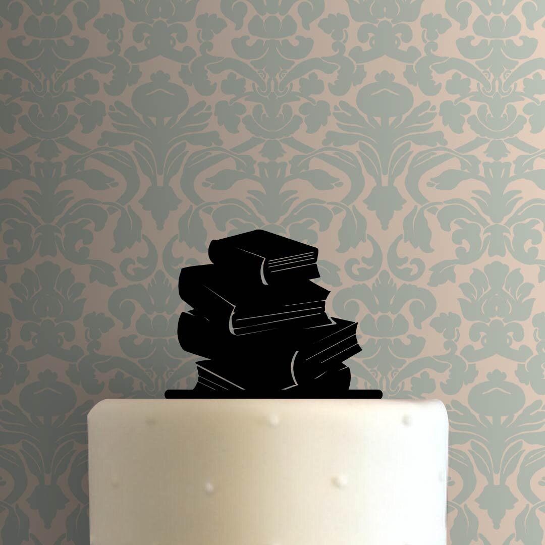 Stack of Books 225-C059 Cake Topper - Etsy