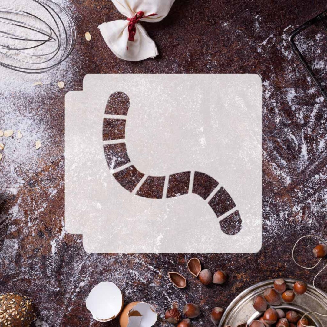 Worm 783-C891 Stencil - Etsy