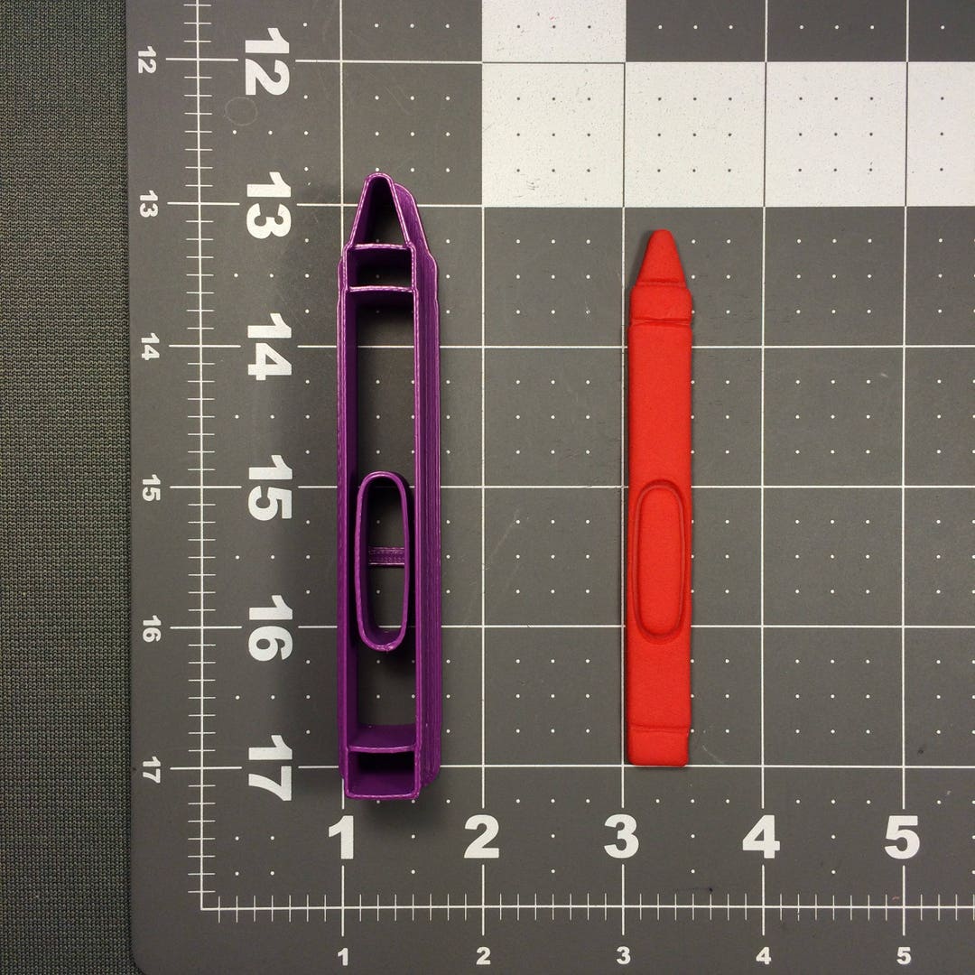 Crayon 102 Cookie Cutter - Etsy