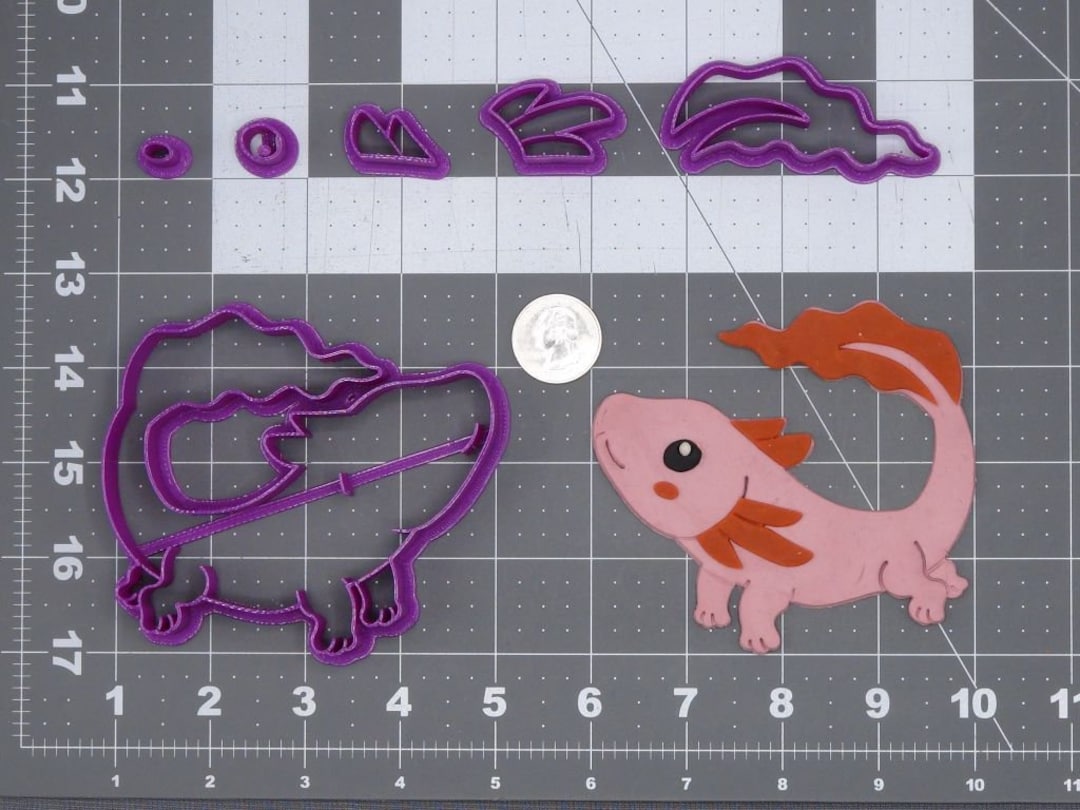 Axolotl Body 266-I402 Cookie Cutter Set - Etsy