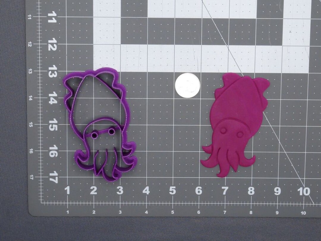 Squid Cuttlefish 266-D906 Cookie Cutter - Etsy