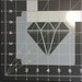 Diamond 100 Stencil - Etsy
