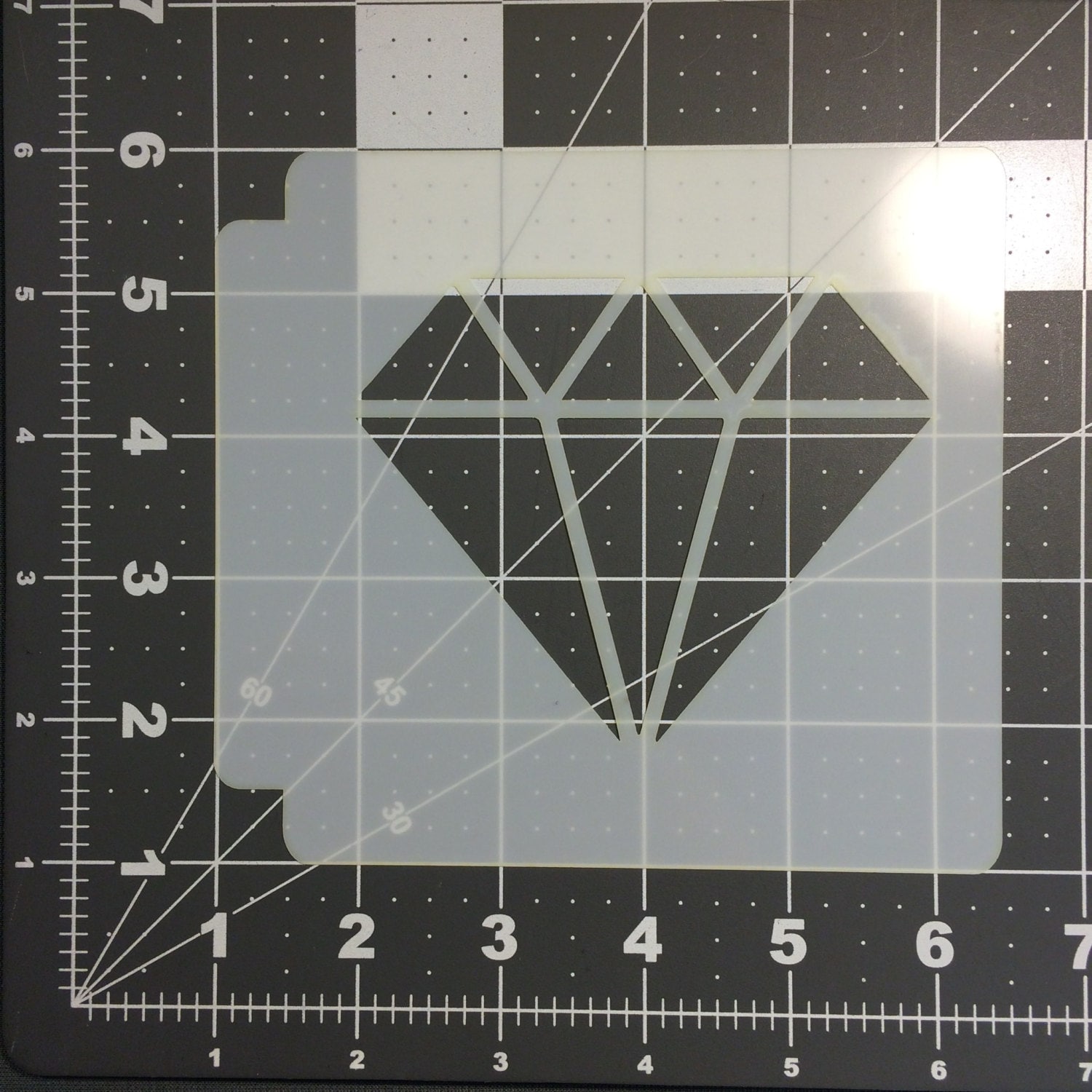 Diamond 100 Stencil - Etsy