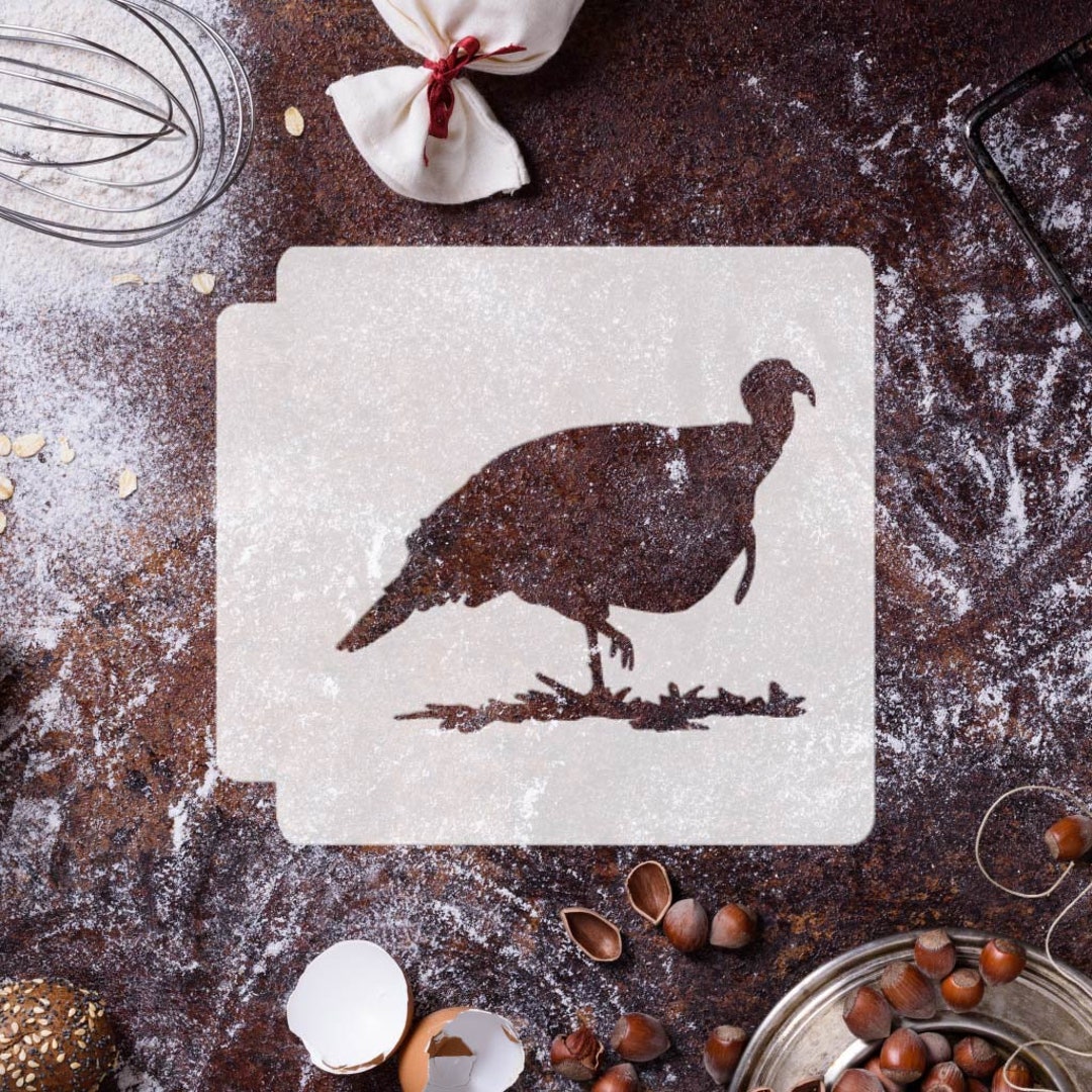 Turkey 783-H499 Stencil Silhouette - Etsy