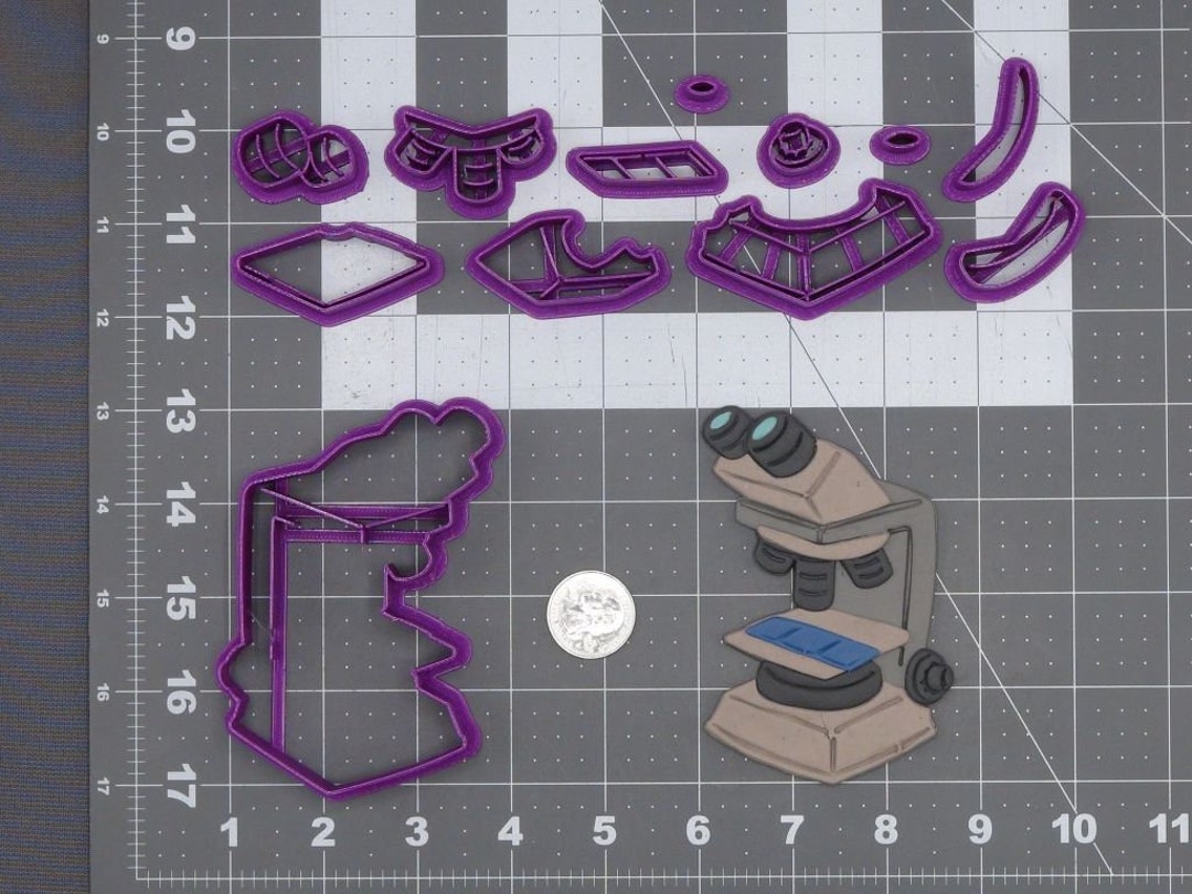 Microscope 266-K529 Cookie Cutter Set - Etsy