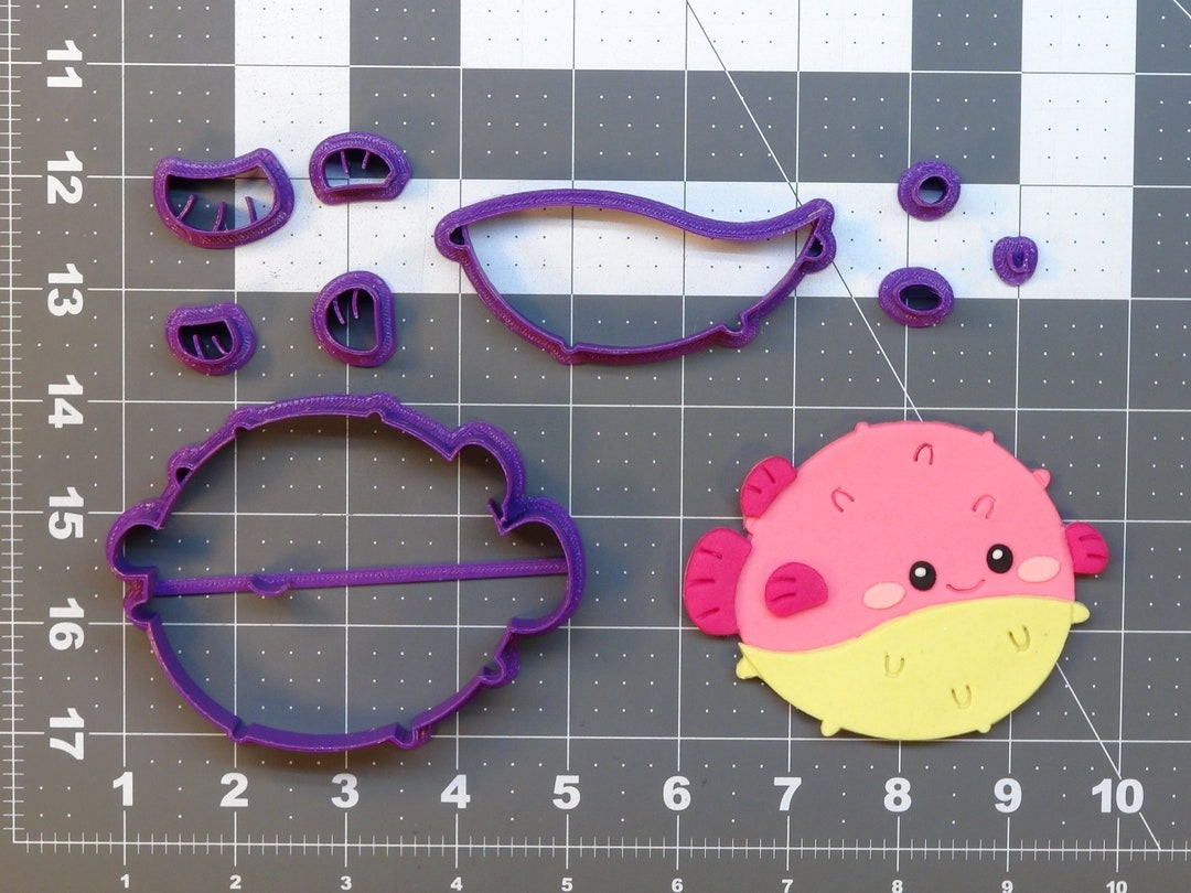 Cute Pufferfish 266-764 Cookie Cutter Set - Etsy