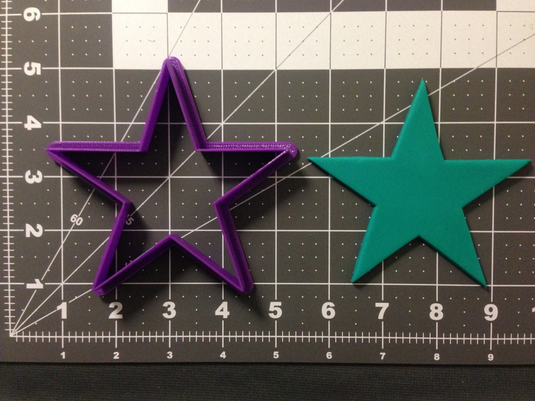 5 Point Star Cookie Cutter - Etsy
