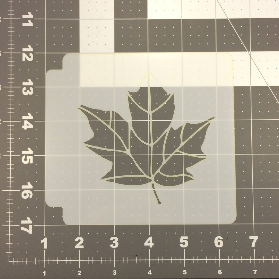 Fall Leaves 101 Stencil - Etsy