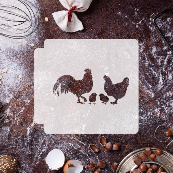 Chicken Stencil - Etsy