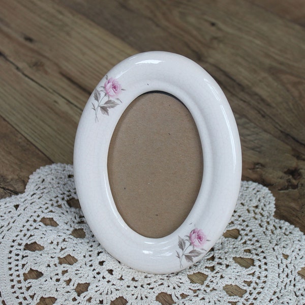 Pink Oval Frame - Etsy