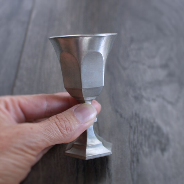 Pewter Goblet - Etsy