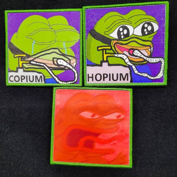 Pepe Patches - Etsy