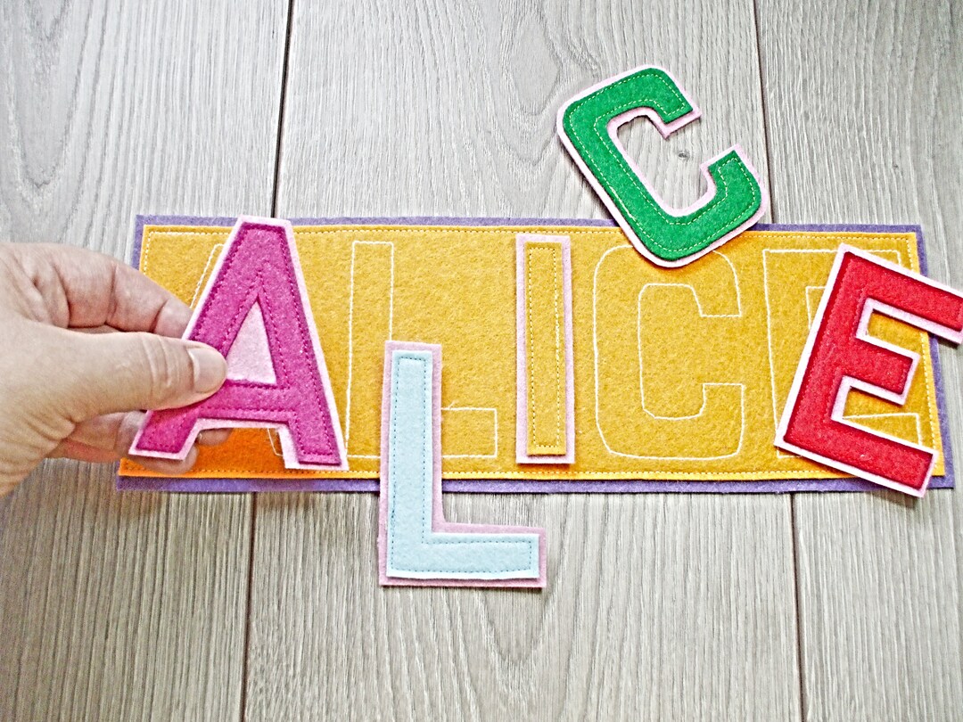 Personalized Puzzle Name Board,first Birthday Gift,baby Boy and Baby ...