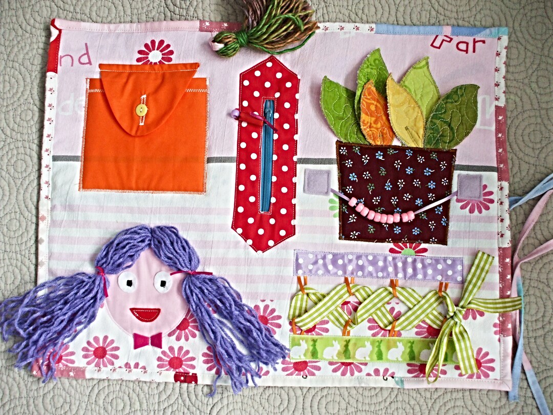 Personalized Busy Blanketactivity Play Mat for - Etsy