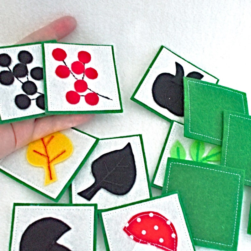Felt Memory Game - Etsy