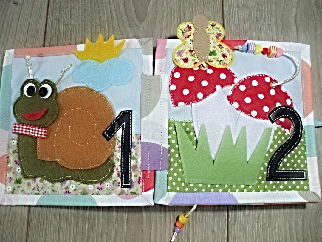 Counting by 10 Sensory Quiet Book Counting Activity Kids - Etsy