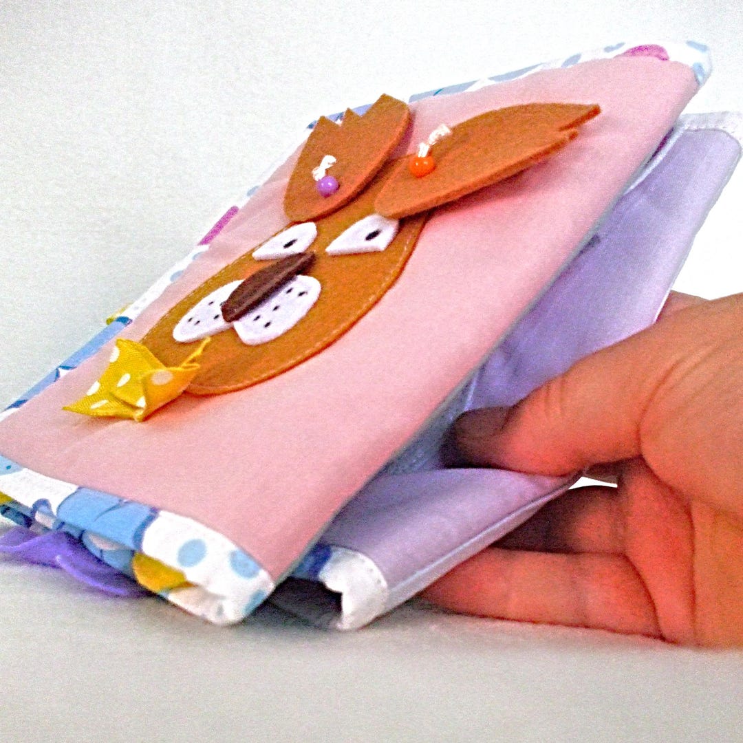 Baby Sensory Book With Tummy Time Toy, 6-month Activity Book ,baby ...