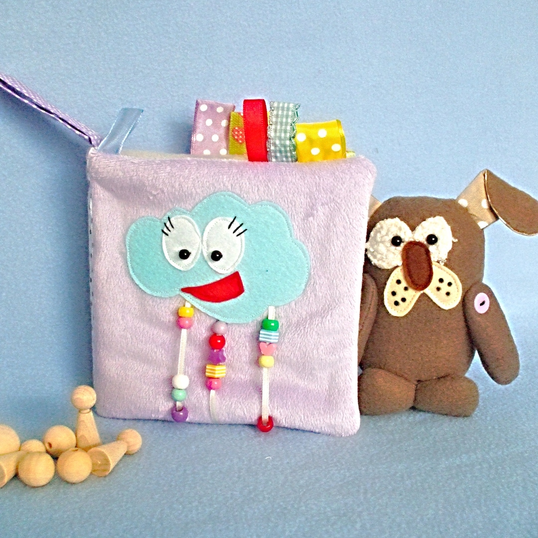 Baby First Quiet Book ,soft Toy for Stroller ,baby Comforter Toy ,soft ...