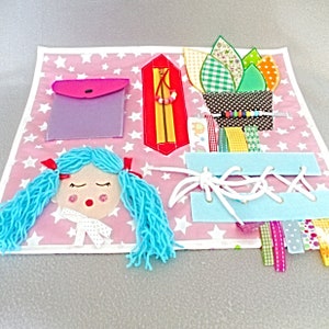 Personalized Busy Blanket,activity Play Mat for Toddlers,alzheimer's ...