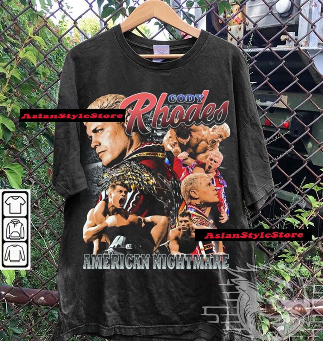 American Professional Wrestler Cody Rhodes T-shirt, Cody Rhodes ...