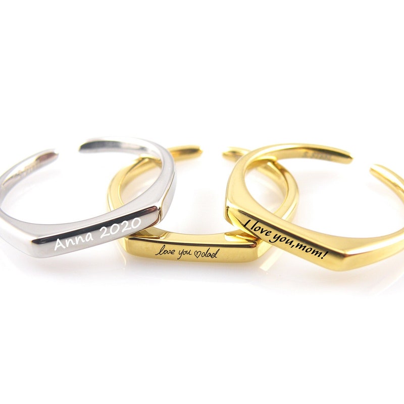 Adjustable Wedding Ring - Etsy