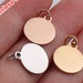 Gold Stainless Steel Blank Stamping Discs,personalized Disc,rose Gold ...