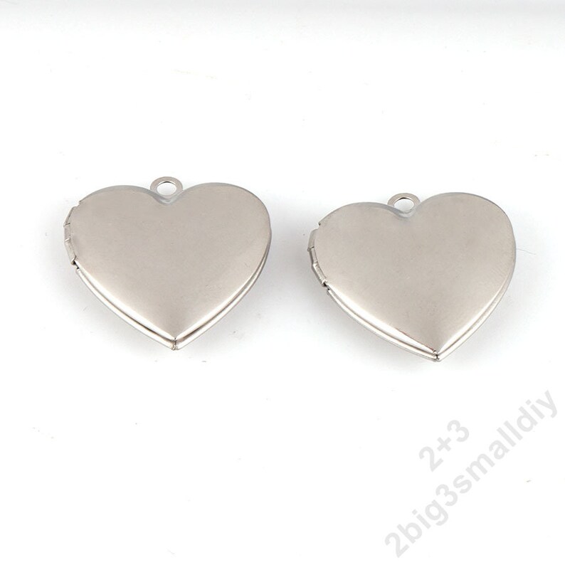 Stainless Steel Blank Stamping Heart Shape Locket,rose Gold Blank Heart ...
