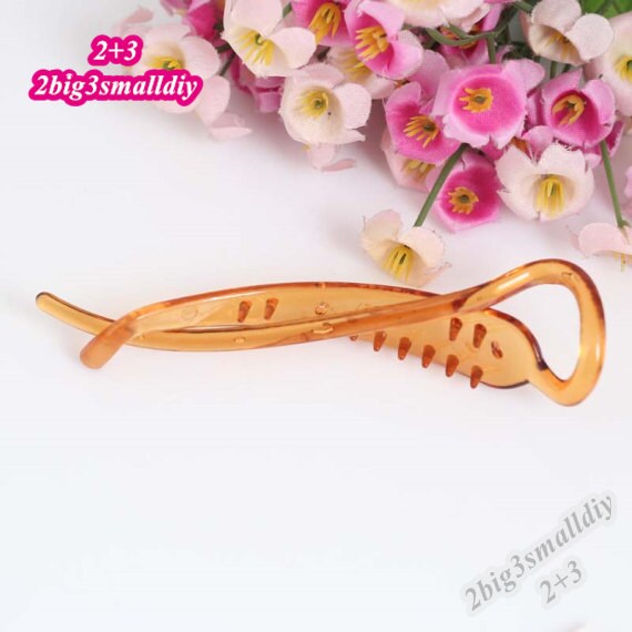 10pcs 110x26mm Plastic Infinity 8 Shape Twist Clip Hairpin | Etsy